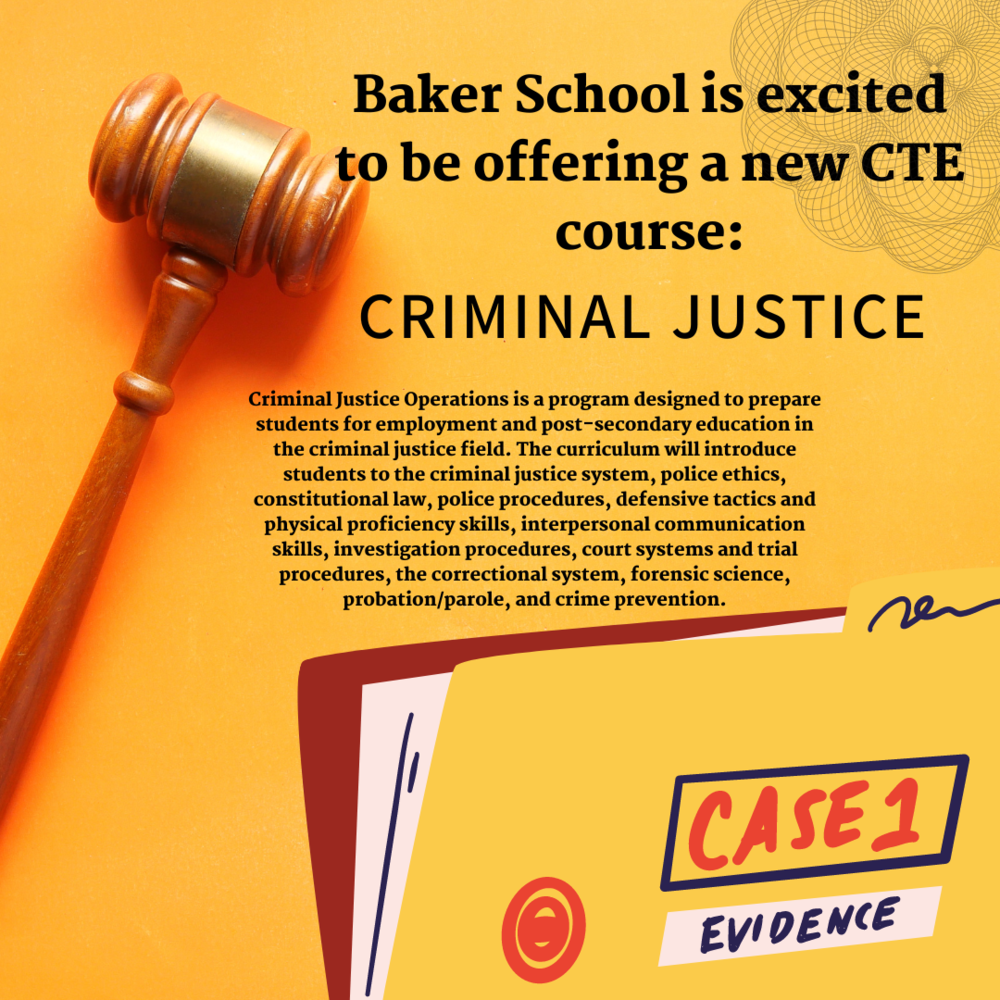 Baker School Criminal Justice CTE | Baker School