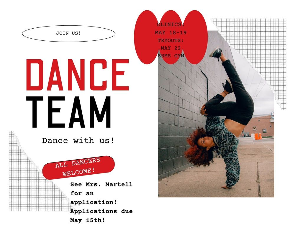 Step Team Tryouts Flyer