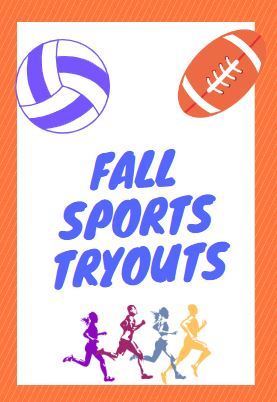 Fall Sports Tryouts | Shoal River Middle School