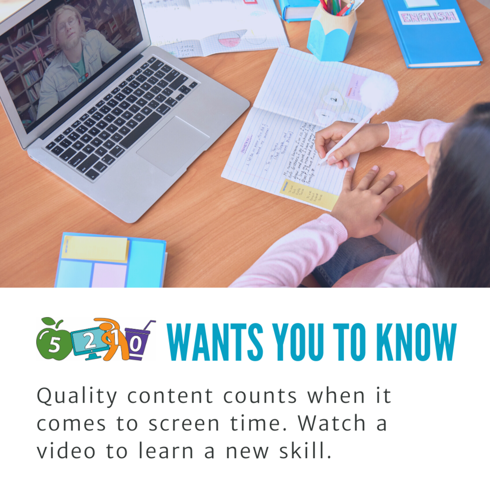 5210 Healthy Habits Screen Time | Shoal River Middle School